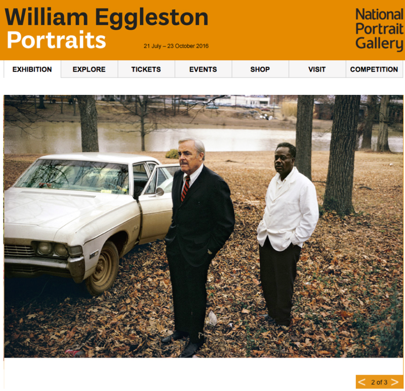 William Eggleston Portraits Exhibition - Michael Wayne Plant Photographer